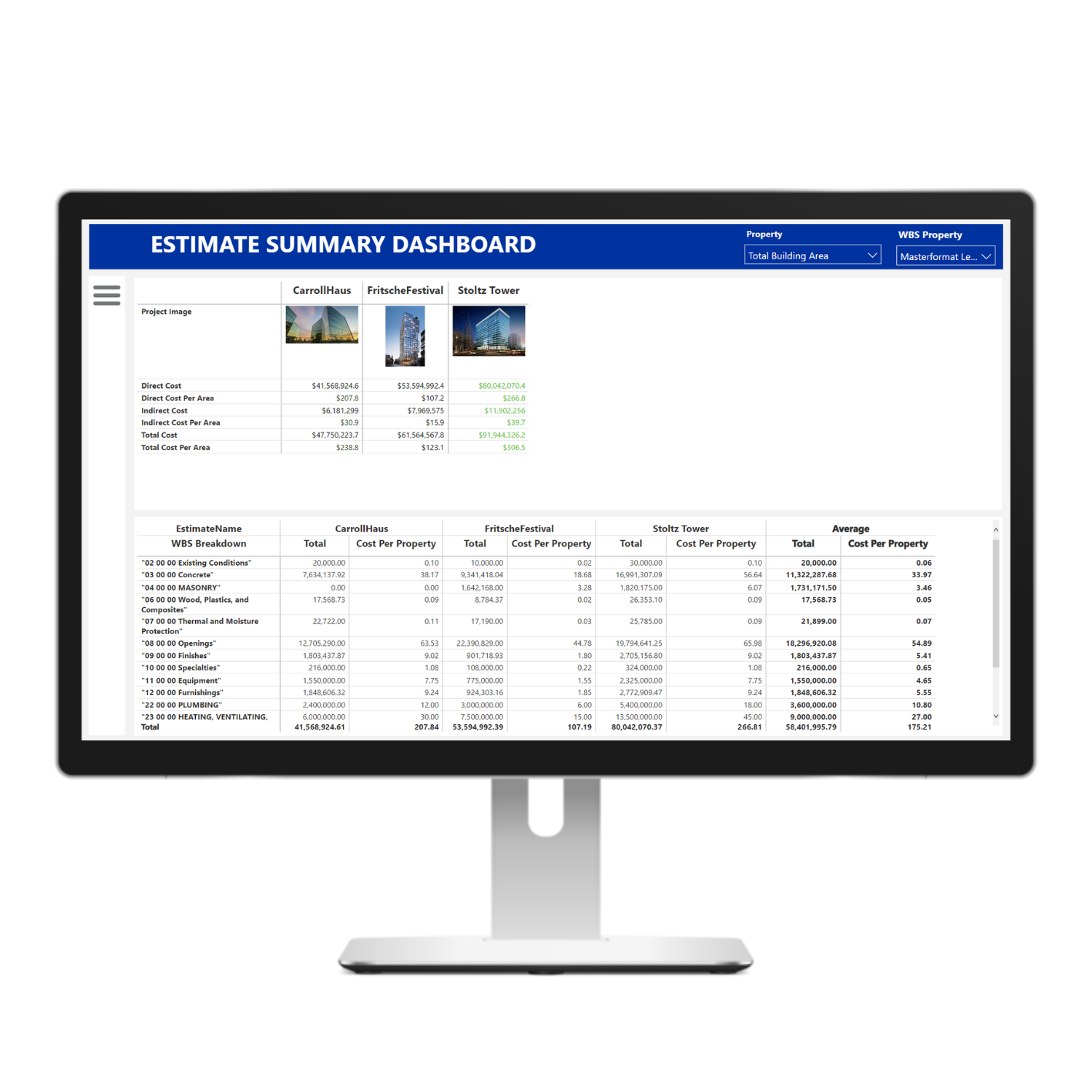 DESTINI Estimator Integration with Power BI | Beck Technology