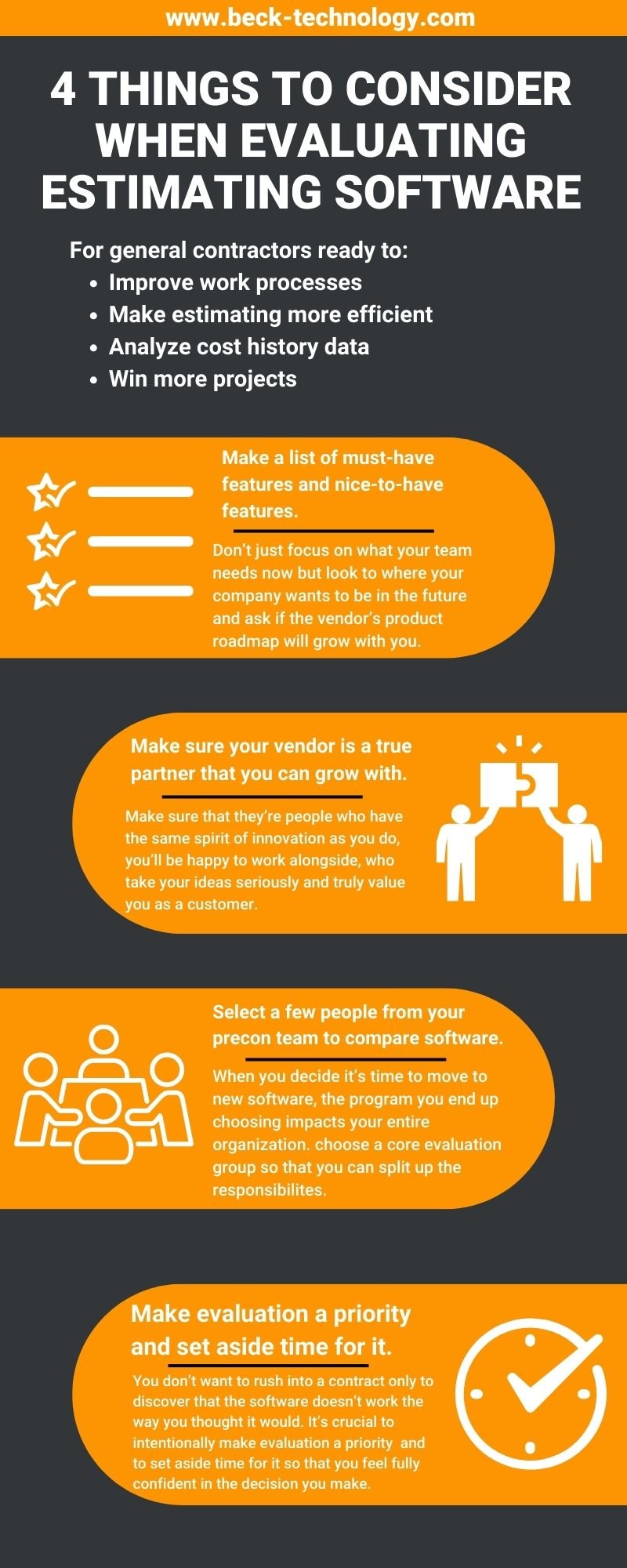 4 Things to Remember When Evaluating Estimating Software