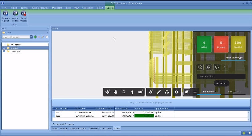 DESTINI Estimator's Integrations