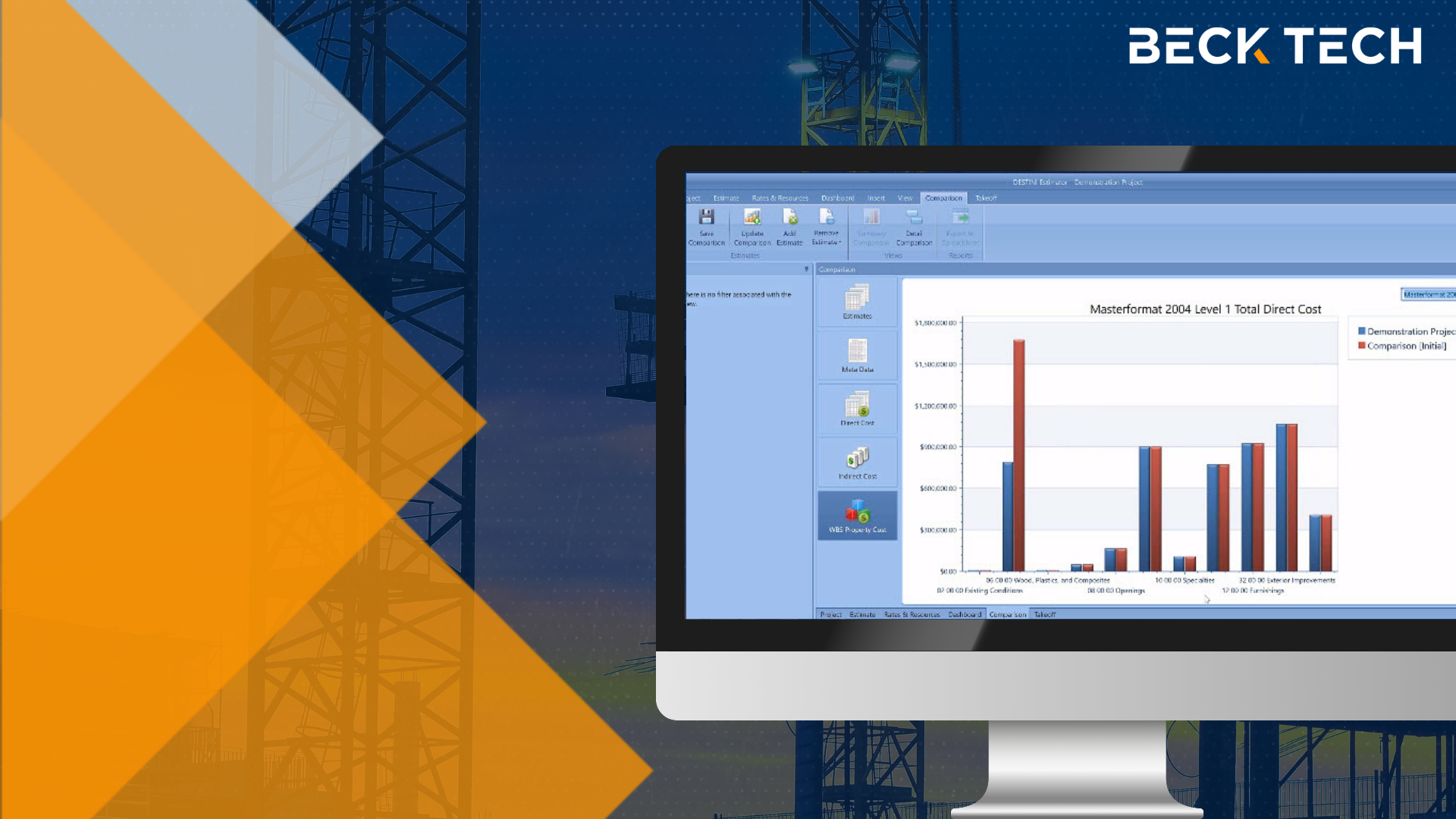 How to Use the Cost History and Comparison Dashboard in DESTINI Estimator