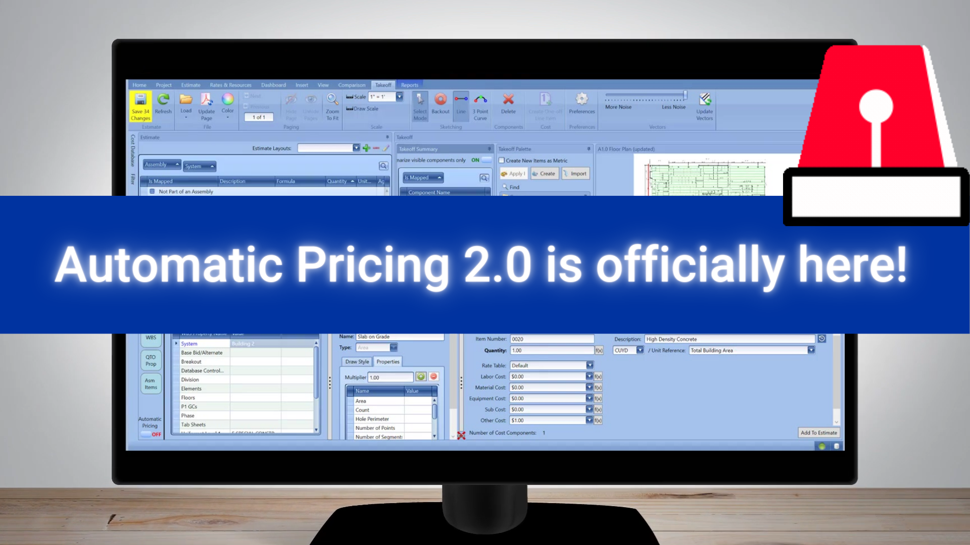 Automatic Pricing in Estimating