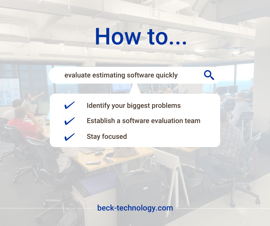 How to Find the Best Preconstruction Estimating Software